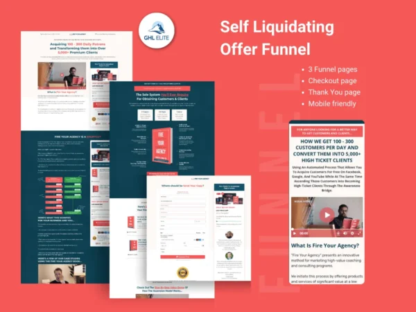 Self Liquidating Offer Funnel - GHLElite – Gohighlevel Website & Funnel ...